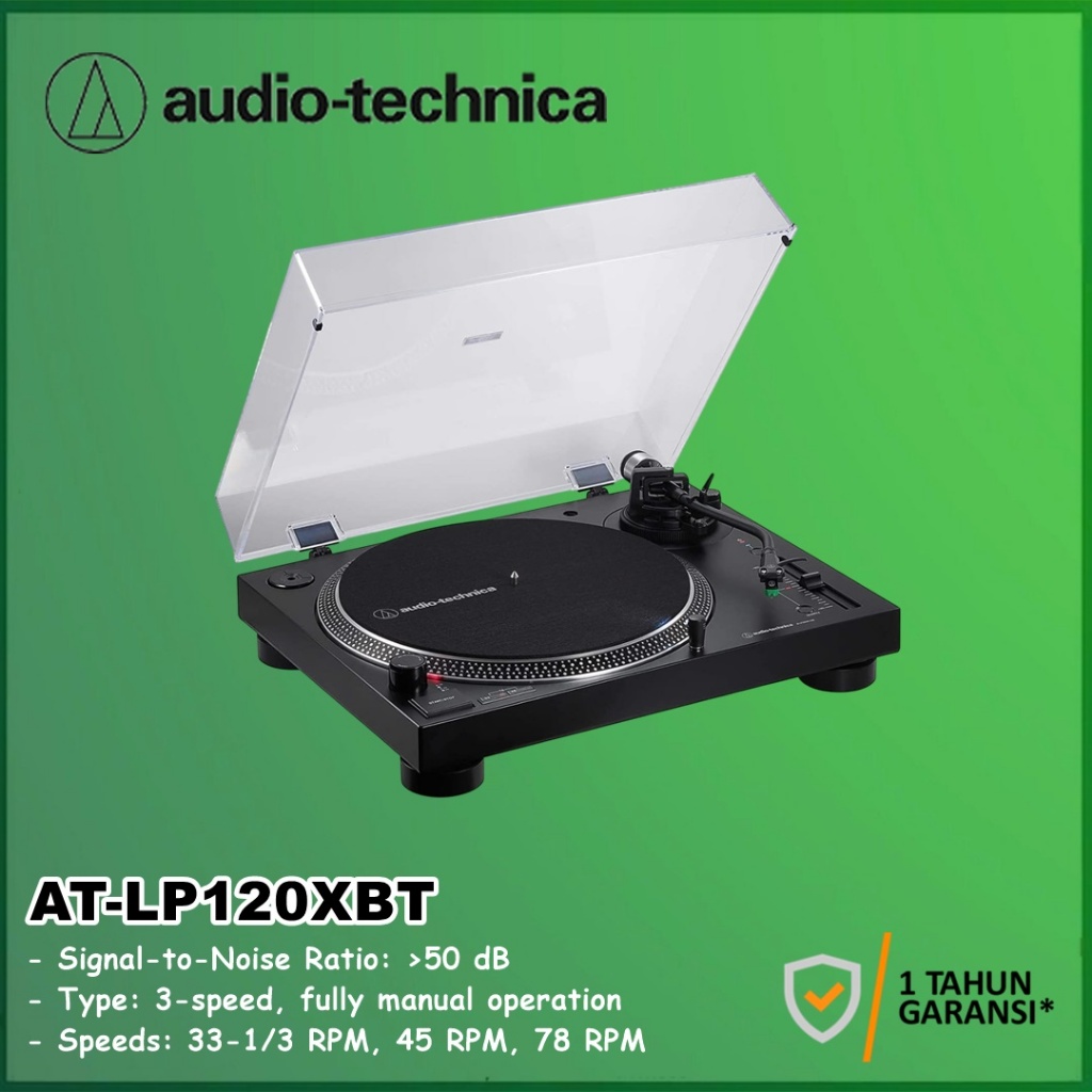 Jual Audio-Technica AT-LP120XBT-USB LP120X BT LP120 XBT LP 120X BT ...