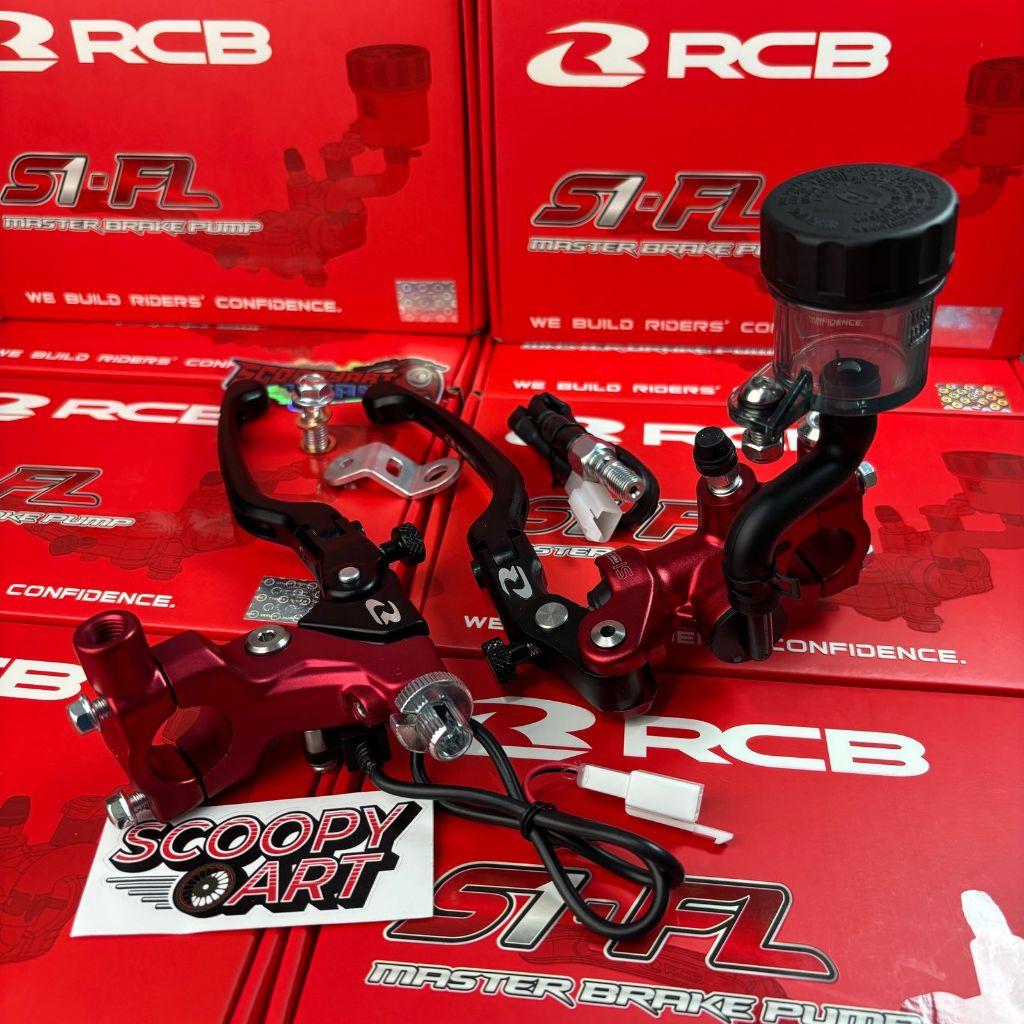 Jual Paket Master Rem RCB Radial S1 FL Facelift Kopling S2 Clutch Perch ...