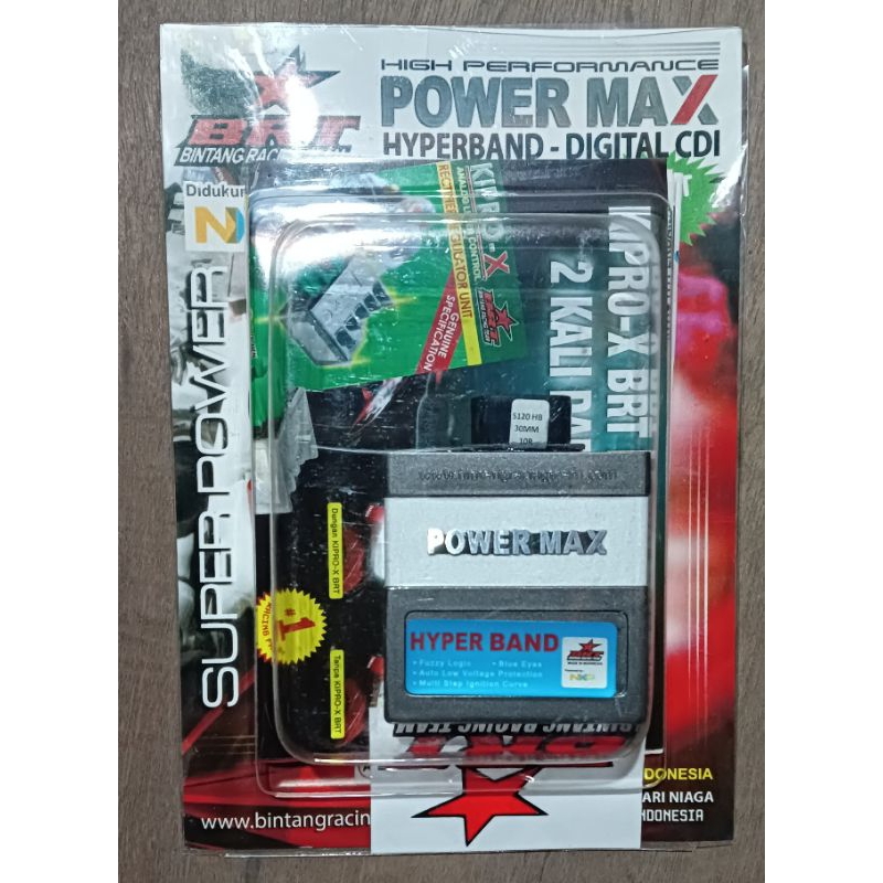 Jual BRT CDI Power Max hyperband hiperband DC Satria 120 cc hiu lumba lumba 2 tak racing ...