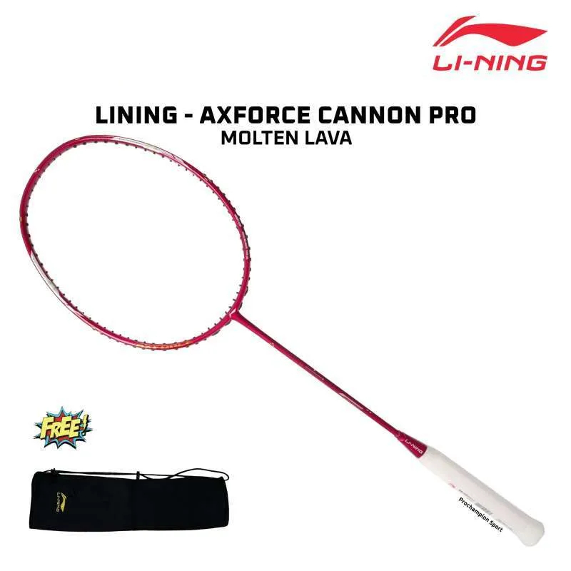 Jual Raket Badminton Lining Axforce Cannon Pro Ax Force Cannon | Shopee ...