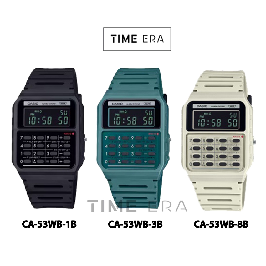 Jual Casio General CA-53WB-1B 3B / CA53WB 8B Jam Tangan Pria KALKULATOR CALCULATOR CA53 CA53WF ...
