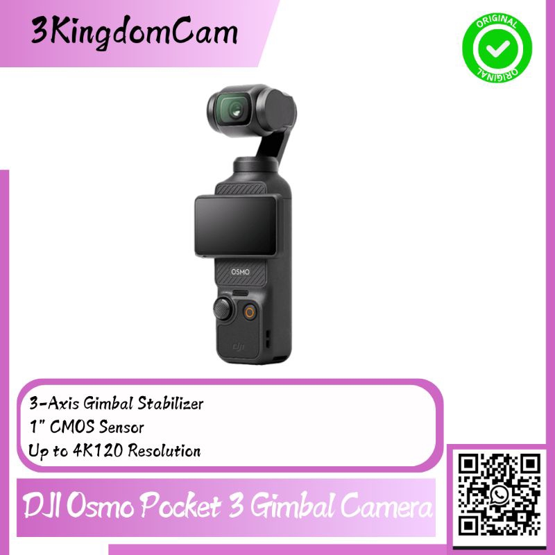 Jual DJI Osmo Pocket 3 Gimbal Camera | Shopee Indonesia