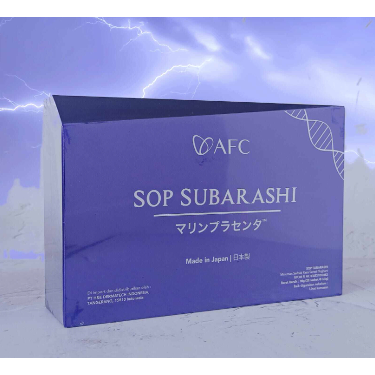 Jual SOP Subarashii Japan AFC Subarashi Original 28 Sachet Original 100 ...