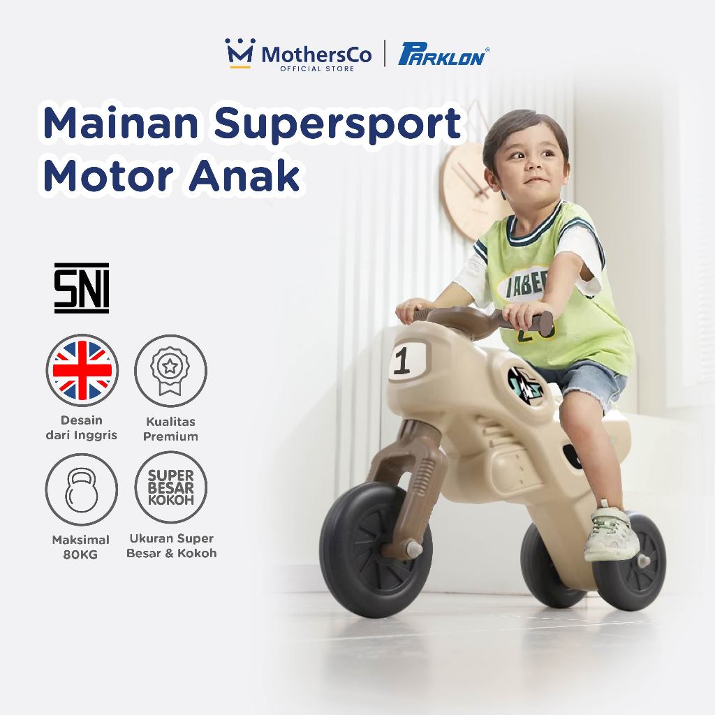 Jual Parklon Mainan Motor Anak | Supersport Motor | Motor Dorong ...