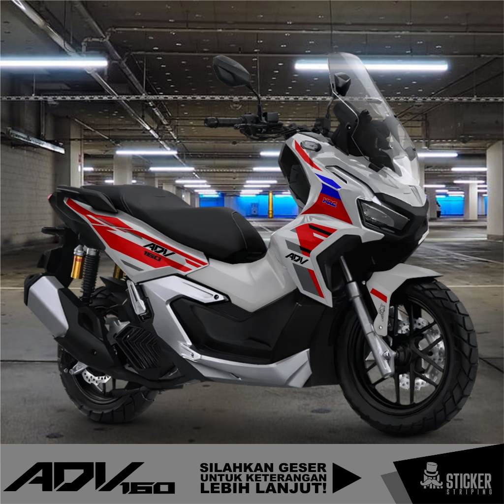 Jual Striping Honda ADV 160 UV Transparan Custom Sticker Variasi Stiker ...