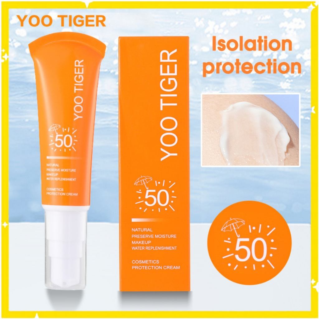Jual YOO TIGER Sunscreen Wajah SPF 50 Melindungi dari Sinar Matahari ...