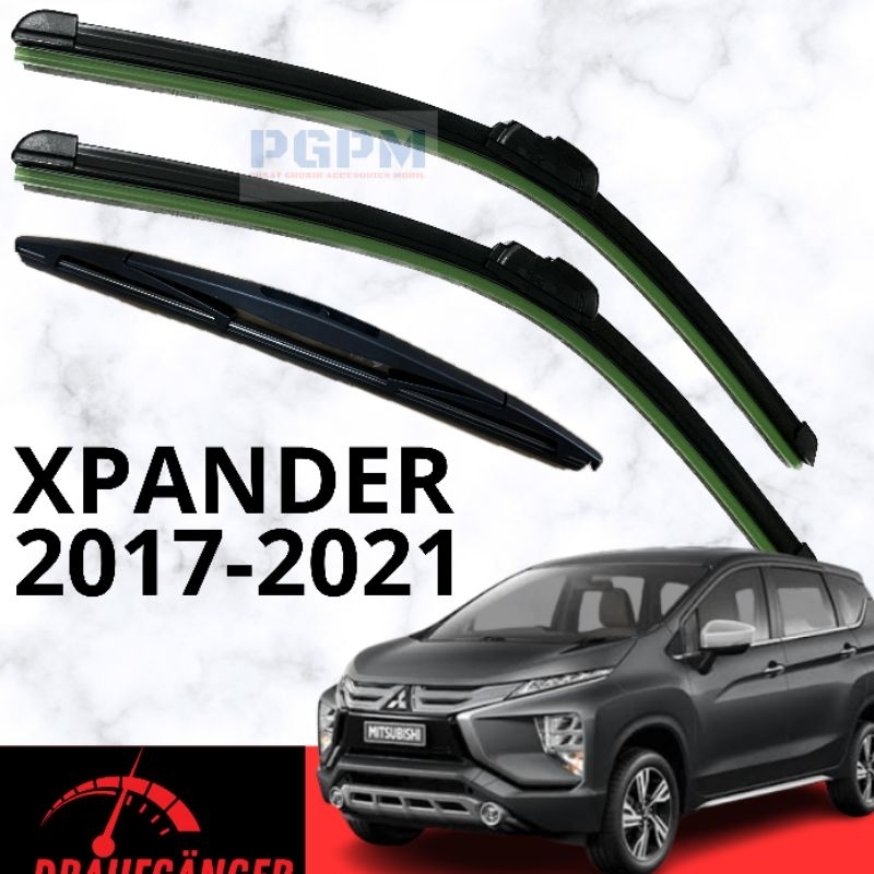 Jual Wiper Depan Belakang Xpander Frameless Full Karet Berkualitas ...