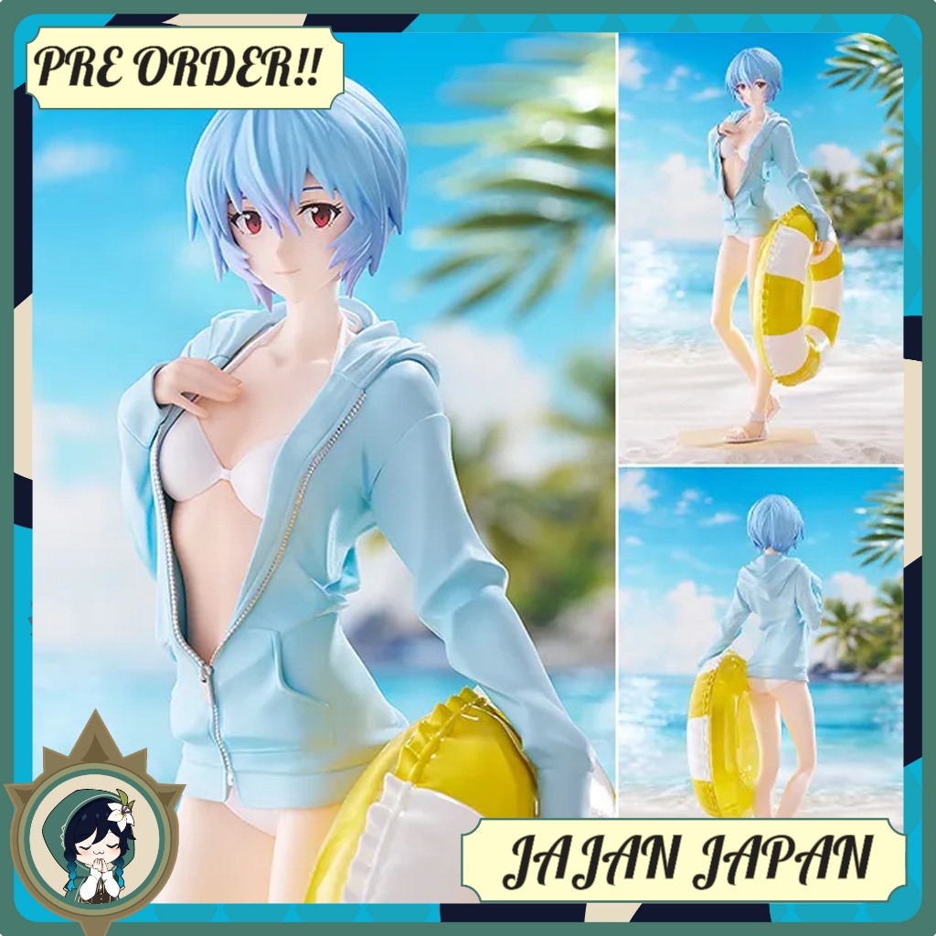 Jual [Pre Order] Pop Up Parade L Figure Ayanami Rei - Beach Queen Ver. Evangelion | Shopee Indonesia