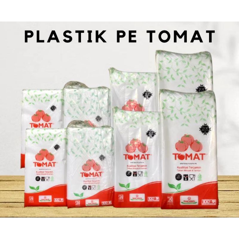 Jual [4 PACK ]PLASTIK PE TOMAT UK 10X20 11X35 12X25 15X30 18X35 20X35 ...