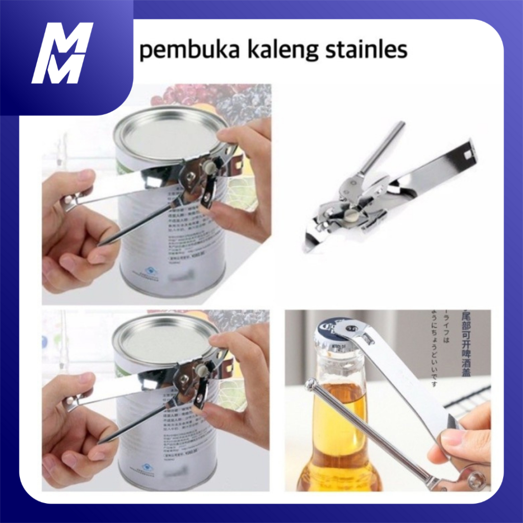 Jual Pembuka Kaleng Superdoll Stainless Alat Pembuka Kaleng Susu Putar ...