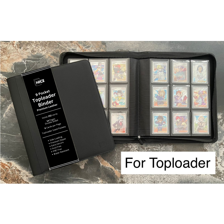 Jual HICE Toploader Binder 14 Pages up to 252 cards for Pokemon Magic ...