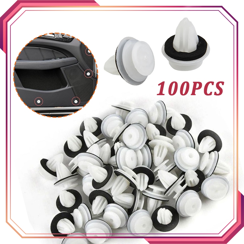 Jual 100pcs Clip Body Mobil Kancing Klip Bumper Mobil Klip Kancing ...