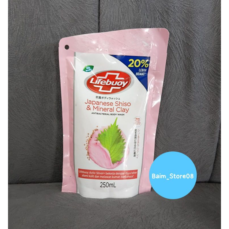 Jual Sabun Lifebuoy Japanese shiso & Mineral Clay 250ml | Shopee Indonesia
