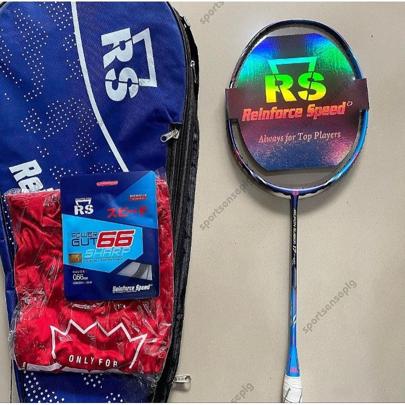 Jual Raket Badminton Reinforce Speed RS MICRON SABER MS 17 PLAYER MS 17 ...