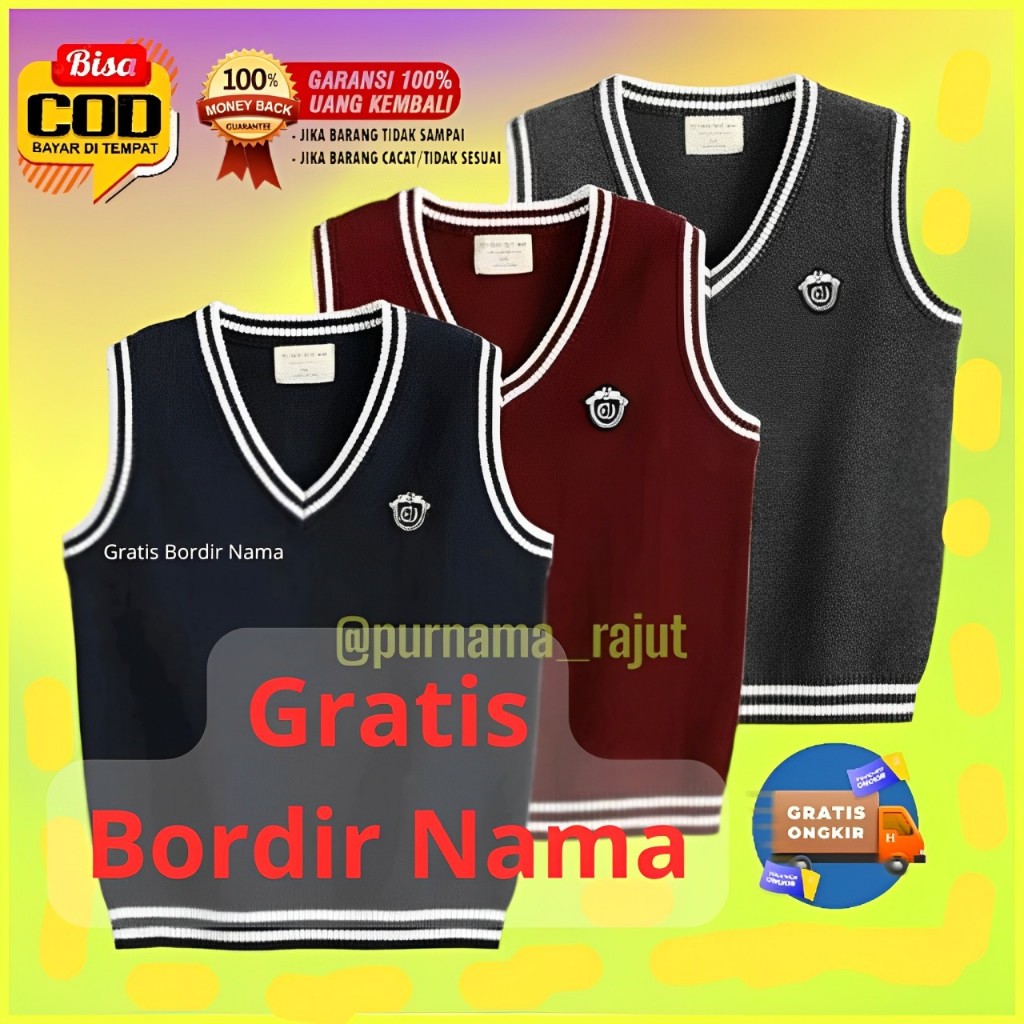 Jual Rompi Sekolah / Rompi Sekolah SMA / Rompi Sekolah SMP / Rompi ...
