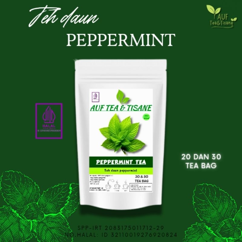 Jual Teh Peppermint | Peppermint Tea | Teh Daun Mint,Isi 20 & 30 Tea Bag(Teh Celup) | Shopee ...