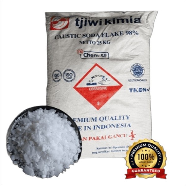 Jual [DNA] Soda Api / NaOH / Caustic Soda 10 Kg Bahan Kimia | Shopee ...