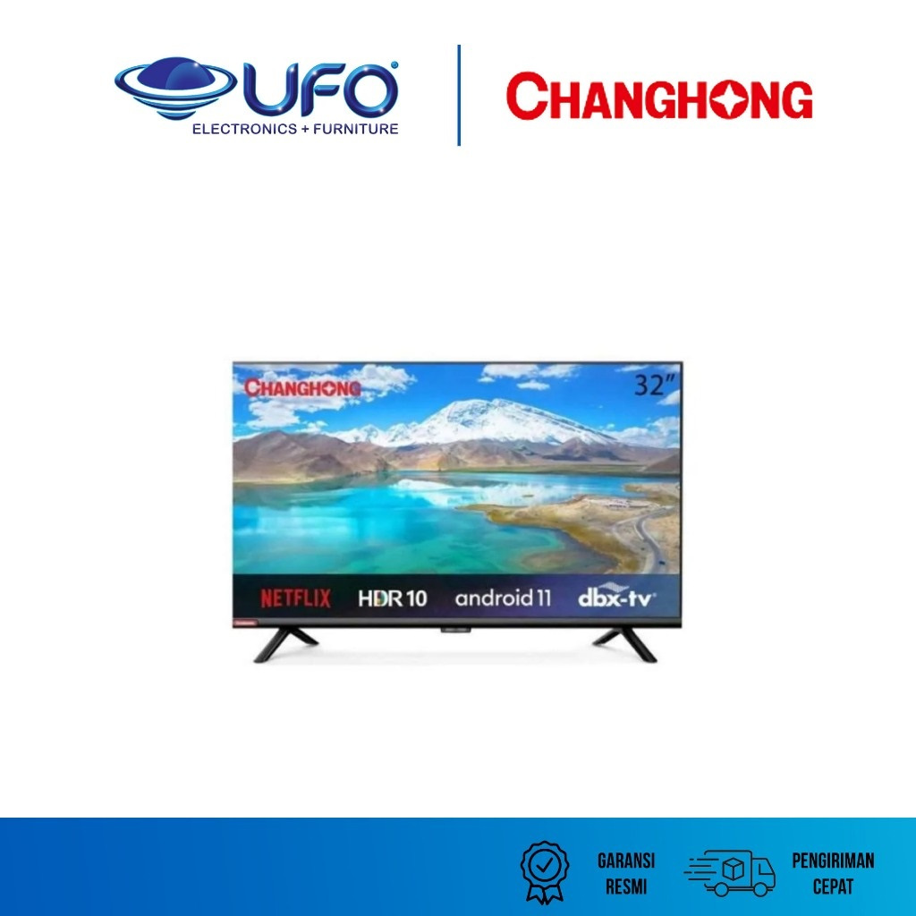 Jual Changhong 32 Inch Smart Android LED TV HD Ready LC32G7N | Shopee Indonesia