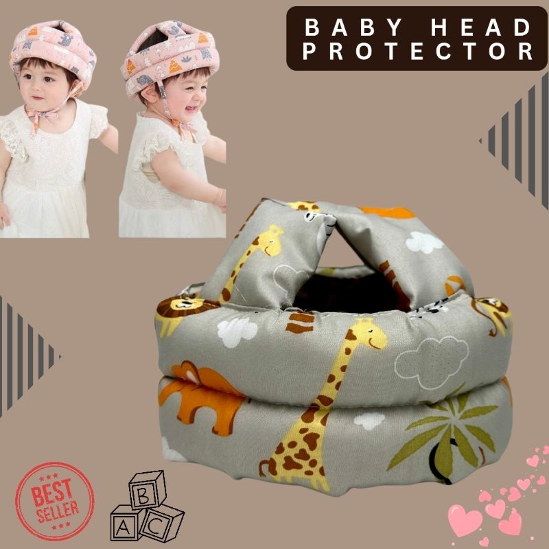 Jual papipapi+topi pelindung kepala bayi cowok dan cewek +anti benjol ...