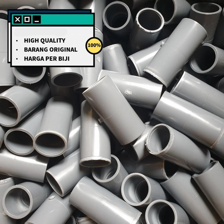 Jual Sok Sock Socket Sambungan 3/4 Inch Fitting Pipa PVC | Shopee Indonesia