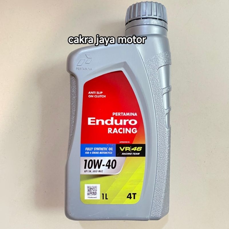Jual Oli Enduro Racing 1Liter 4T 10W-40 | Shopee Indonesia