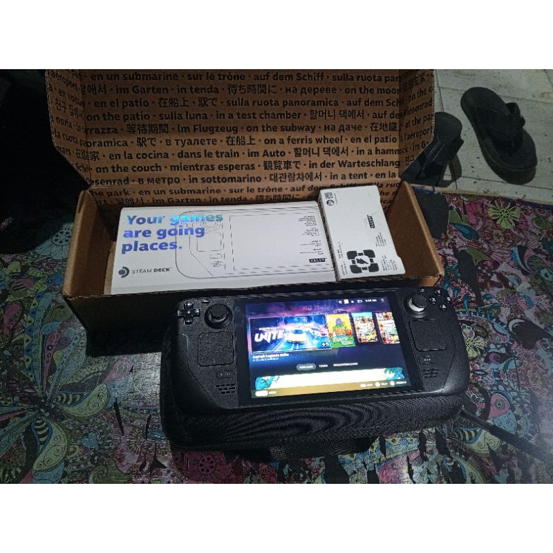 Jual handheld steamdeck 256 GB /OS steam | Shopee Indonesia