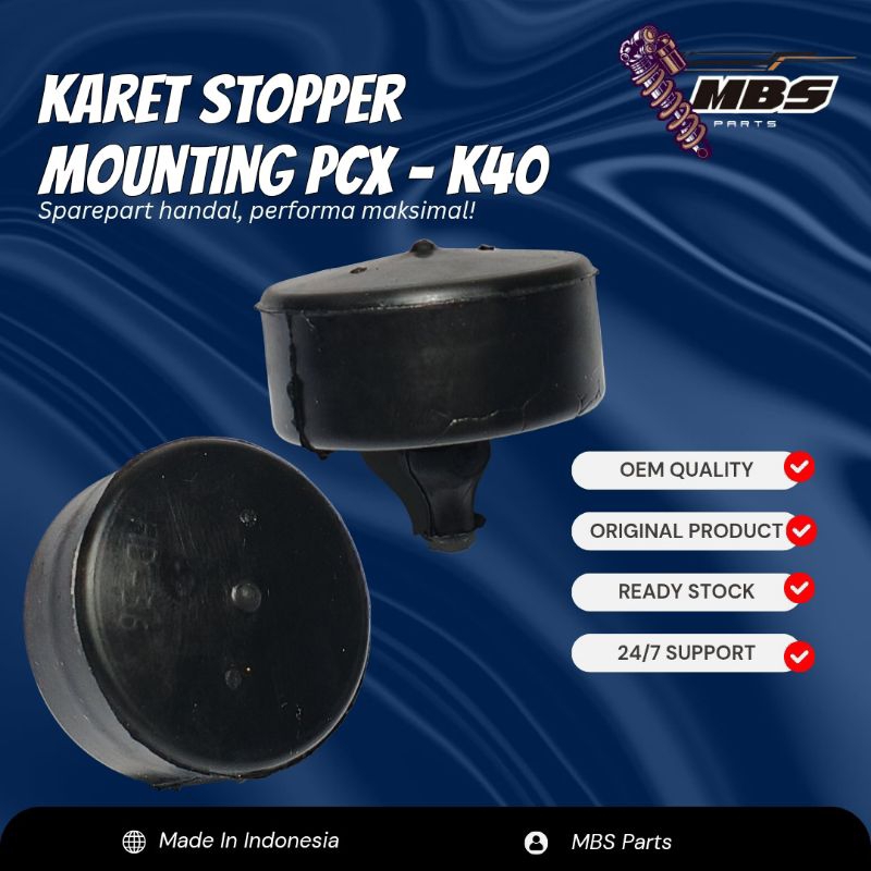Jual MBS PARTS Karet Stopper Mounting Engine Hanger PCX ADV Vario Stylo ...