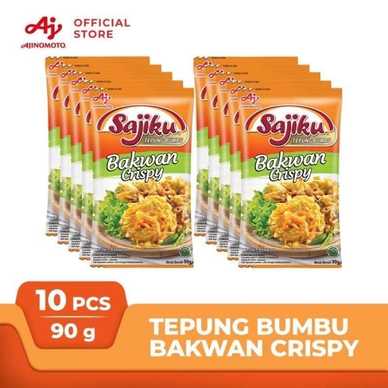 Jual Sajiku tepung bakwan crispy 1 renceng 90 gram | Shopee Indonesia