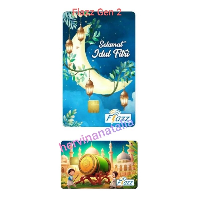 Jual Kartu Flazz Gen 2 Limited Edition. Edisi Lebaran. Bedug dan Bulan ...