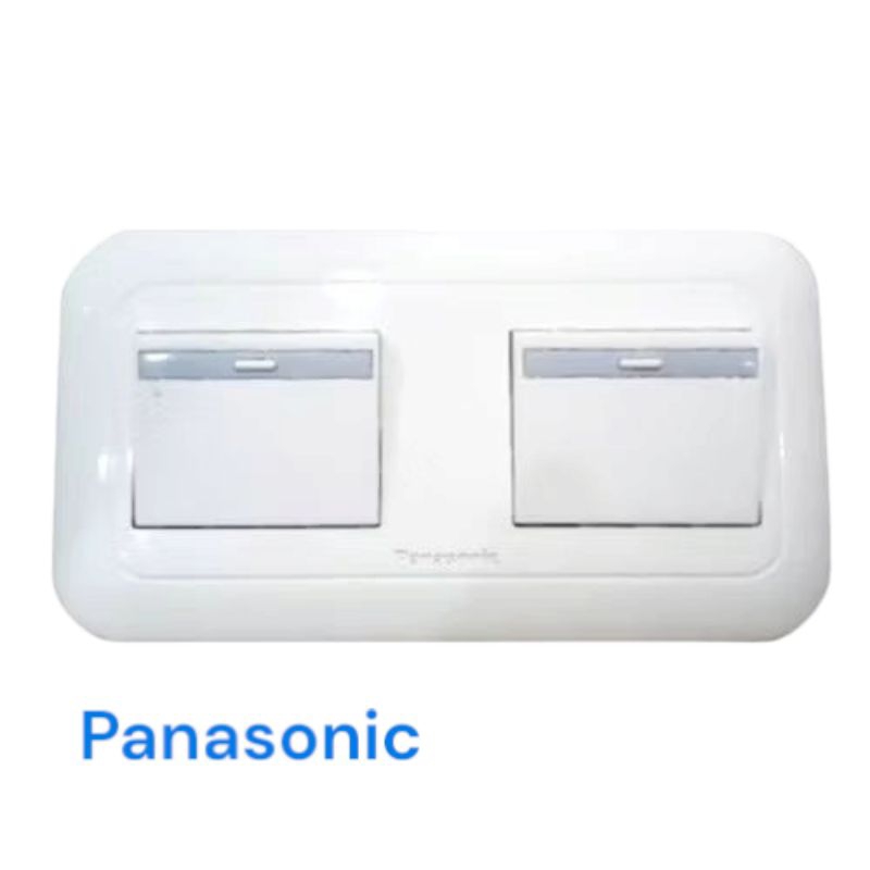 Jual Saklar Engkel Double Panasonic wide series | Shopee Indonesia