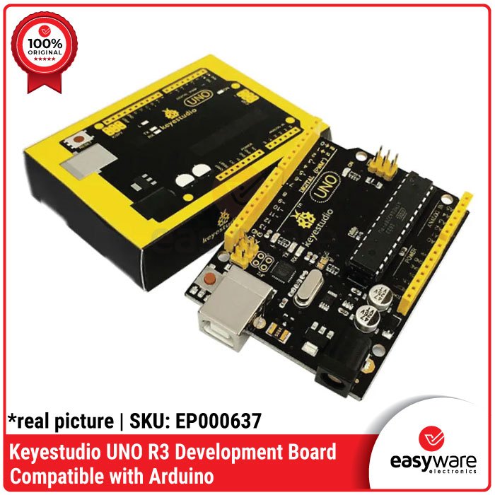 Jual Keyestudio UNO R3 DIP ATmega16U2 with cable like arduino uno r3 board | Shopee Indonesia