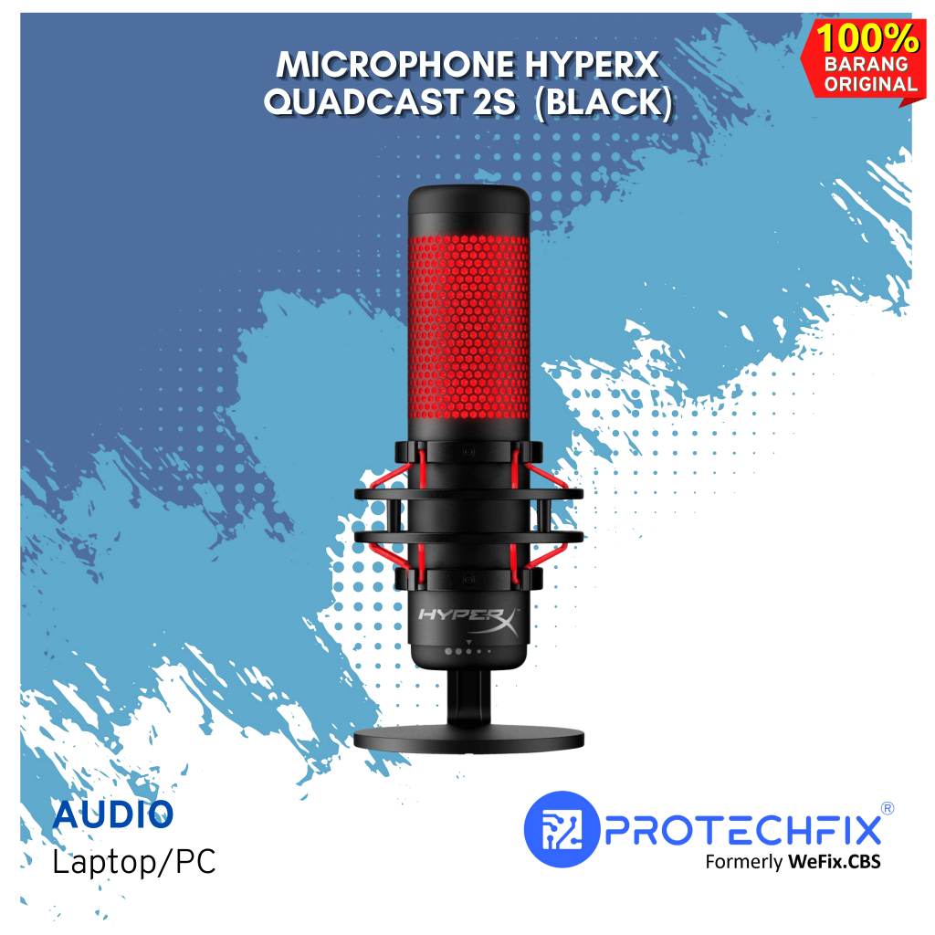 Jual Microphone HyperX Quadcast 2S (Black) | Shopee Indonesia
