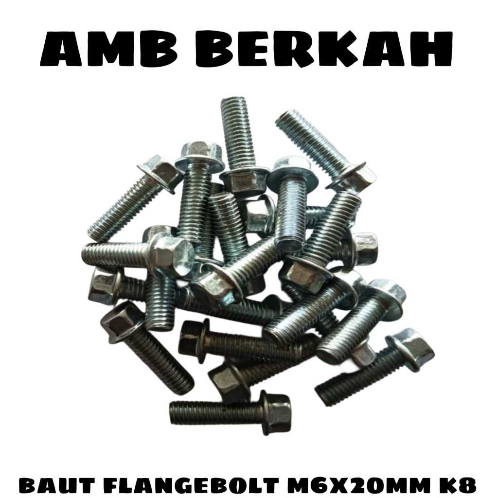 Jual BAUT BLOCK MESIN/BAUT BLOCK CVT M6X20 KUNCI 8 | Shopee Indonesia