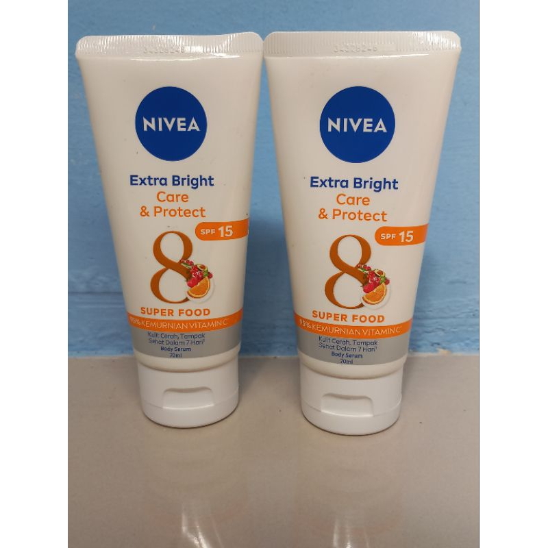 Jual Nivea extra bright care&protect spf 15 70ml | Shopee Indonesia