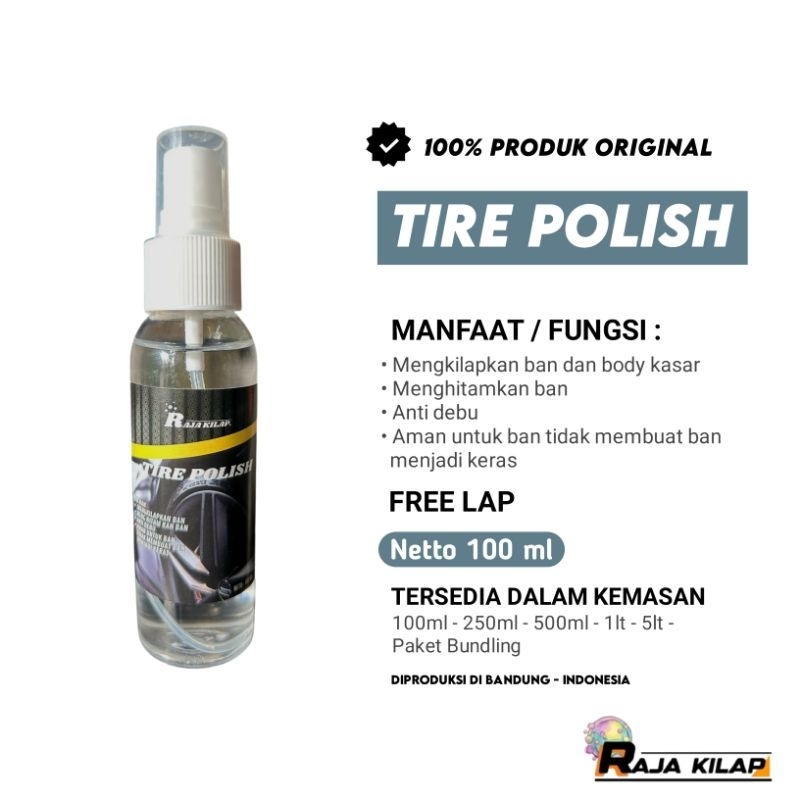 Jual Semir Ban / Semir Body Kasar Mobil dan Motor 100 ML Hitam Wet Look ...