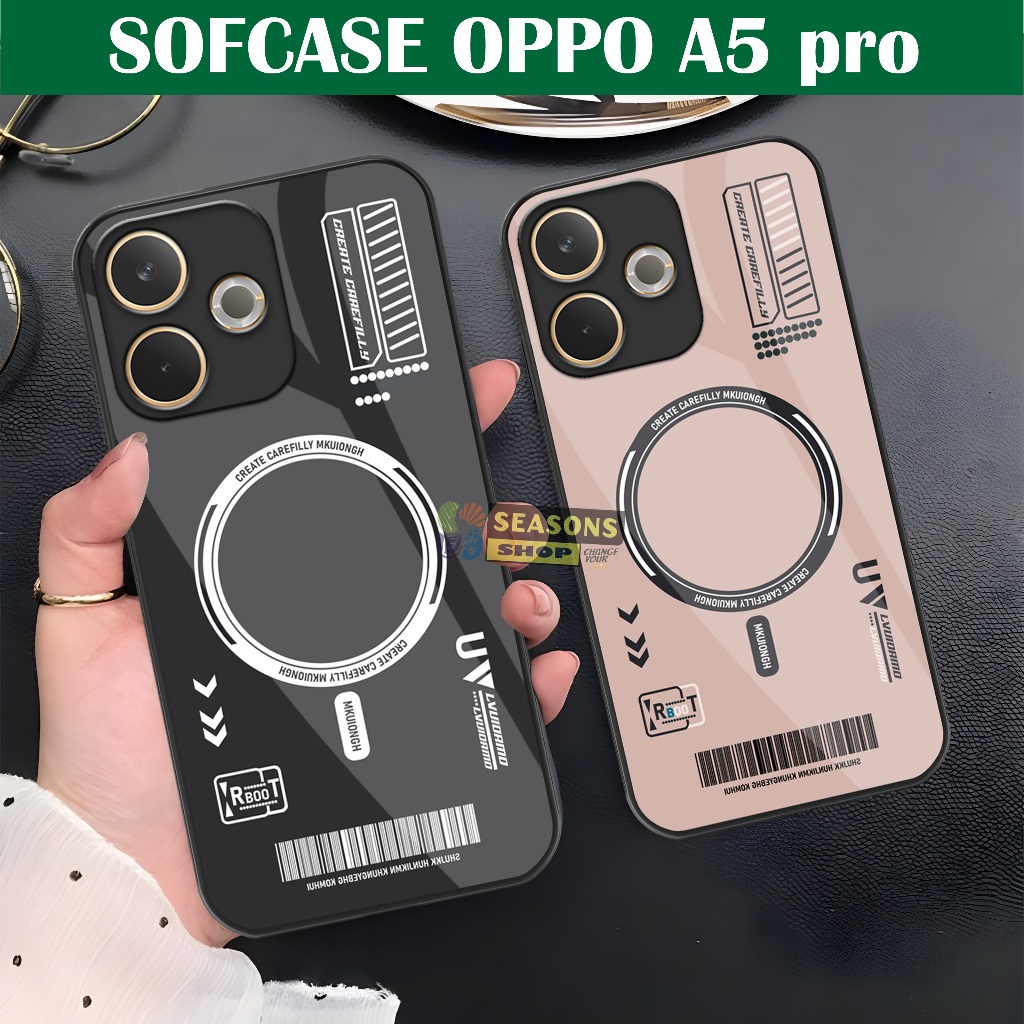 Jual Case Kaca Kilau Glossy OPPO A5 Pro Terbaru 2025 - CASING PREMIUM ...