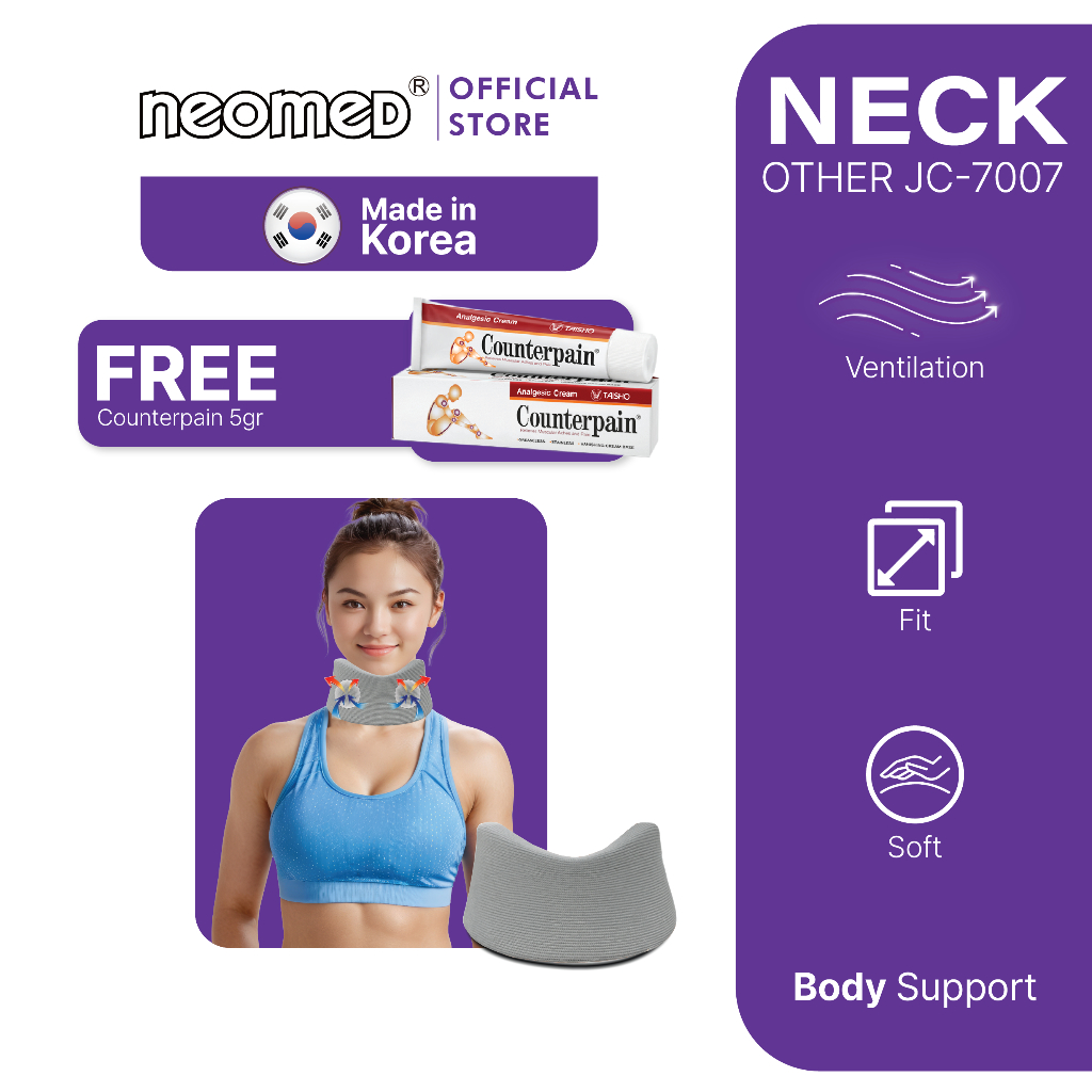 Jual NEOMED - Penyangga Leher Happiness Body Support JC-7007 | Shopee ...