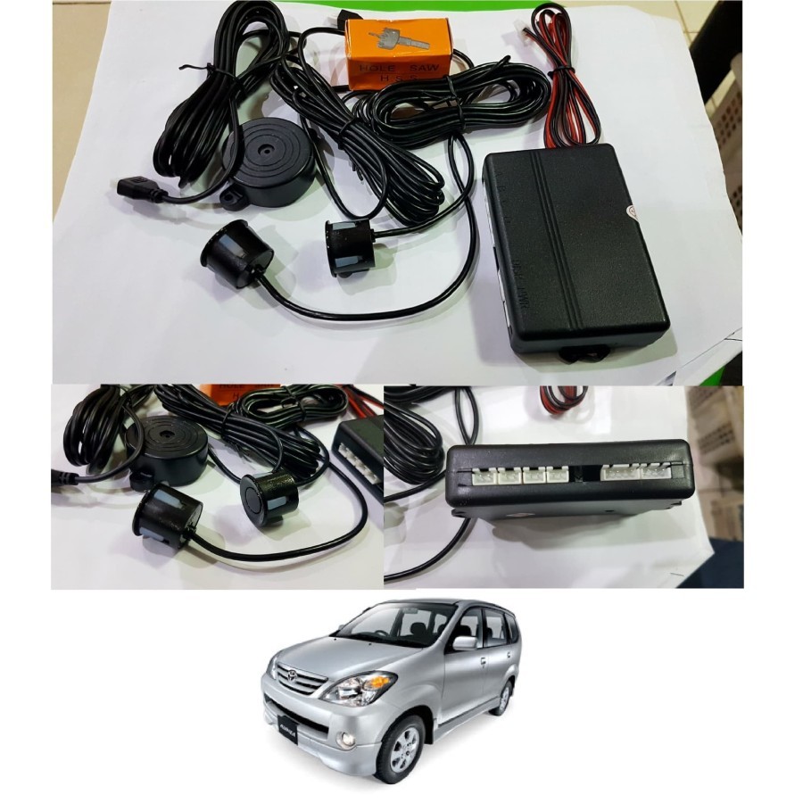 Jual Sensor Parkir Mobil 2 Titik Universal Mobil Avanza Lama | Shopee ...