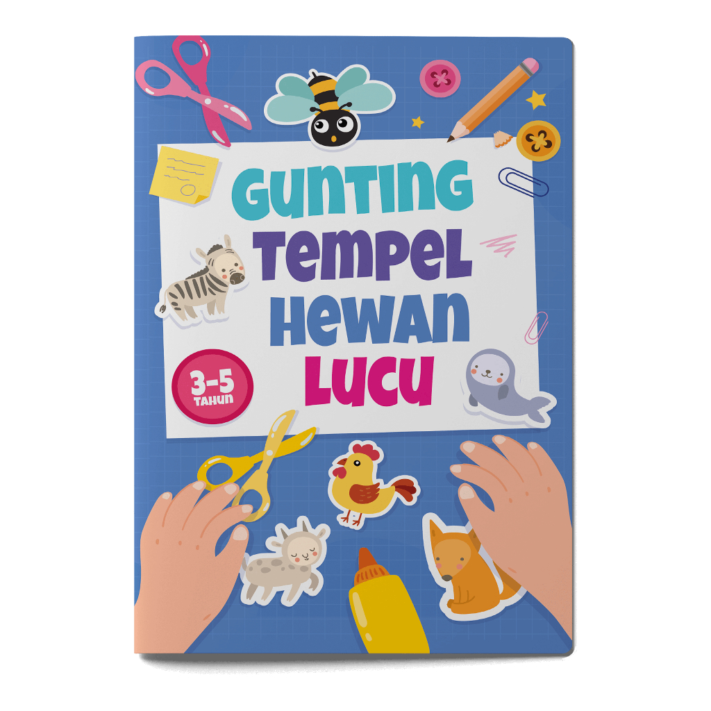 Jual Buku Aktivitas: Gunting Tempel Hewan Lucu (Buku Event) | Shopee ...