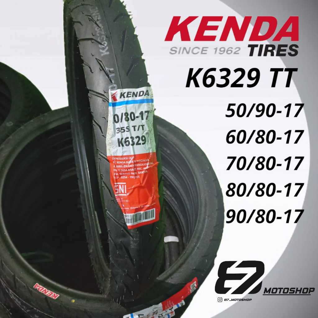 Jual BAN KENDA RACING SOFT RING 17 50/90 60/80 70/80 80/90 90/80 TT ...