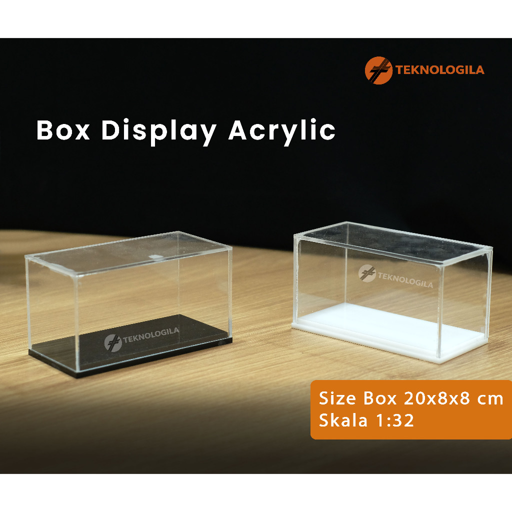 Jual [Premium] Box Display Akrilik 1:32 (20x8x8 cm) | Shopee Indonesia