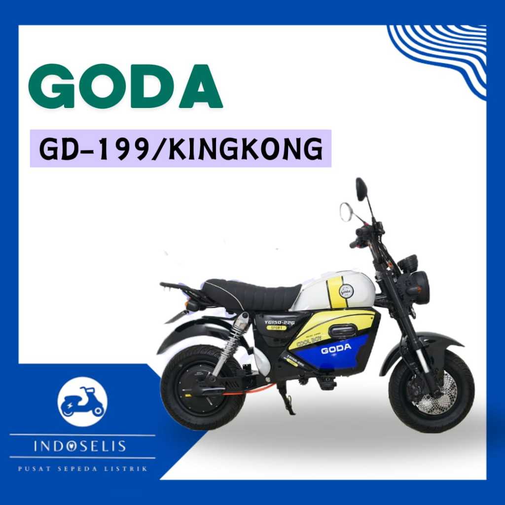 Jual Sepeda Motor Listrik Goda GD Mecha 199 Kingkong 1500 watt ...
