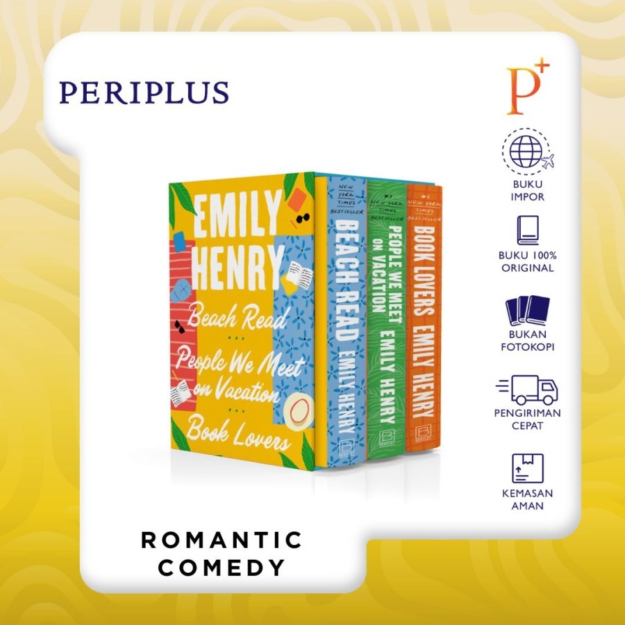 Jual Emily Henry Books Boxed Set: Beach Read, People We Meet on ...