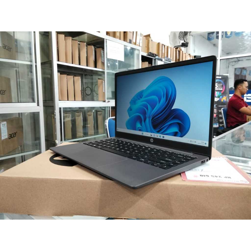 Jual Laptop Baru HP 245 G10 Ryzen 3-7320U RAM 8 GB SSD 256 GB 14" HD ...