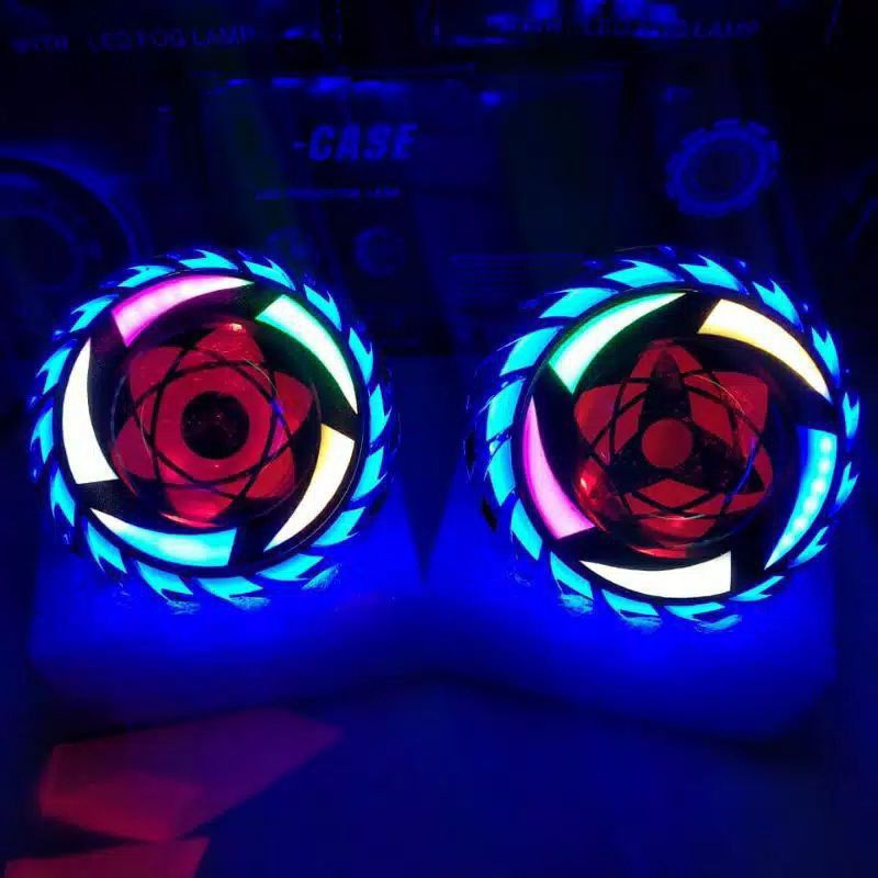 Jual PROJIE LED SHARINGAN 3,5 INCHI FLASH SPIRAL | Shopee Indonesia