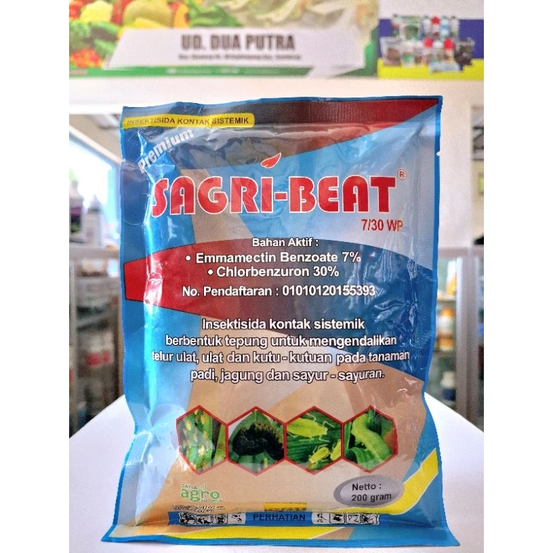 Jual Insektisida Sagri Beat 7/30 WP 200Gram | Shopee Indonesia
