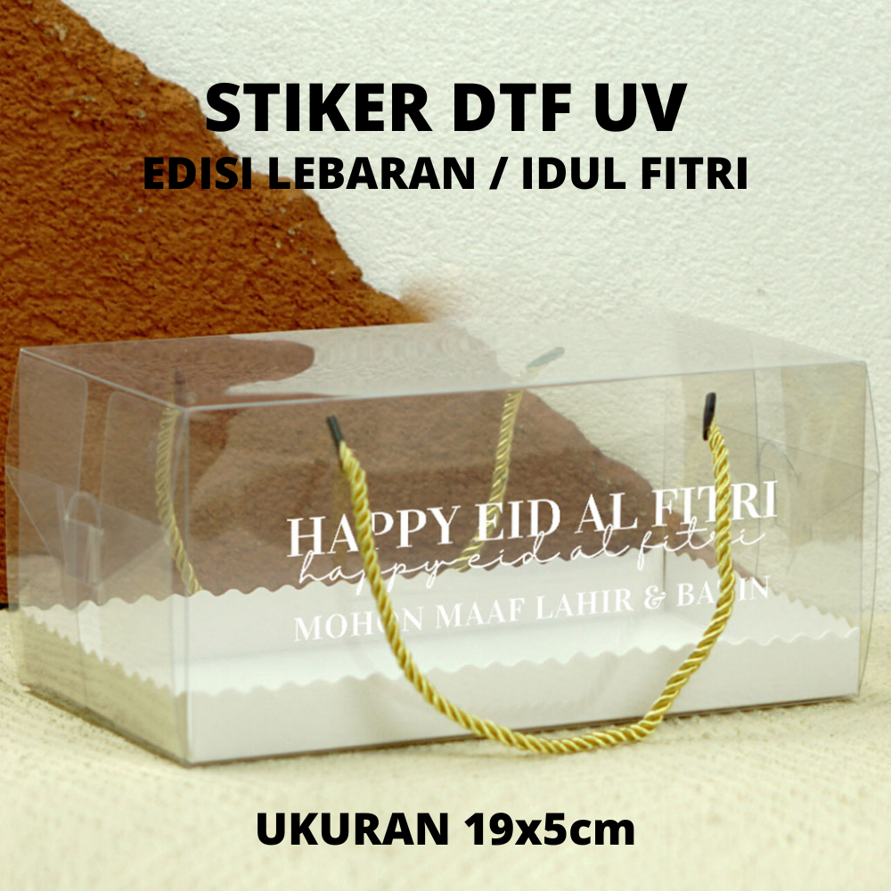 Jual STIKER PUTIH EID/IDUL FITRI UNTUK KOTAK MIKA | Shopee Indonesia