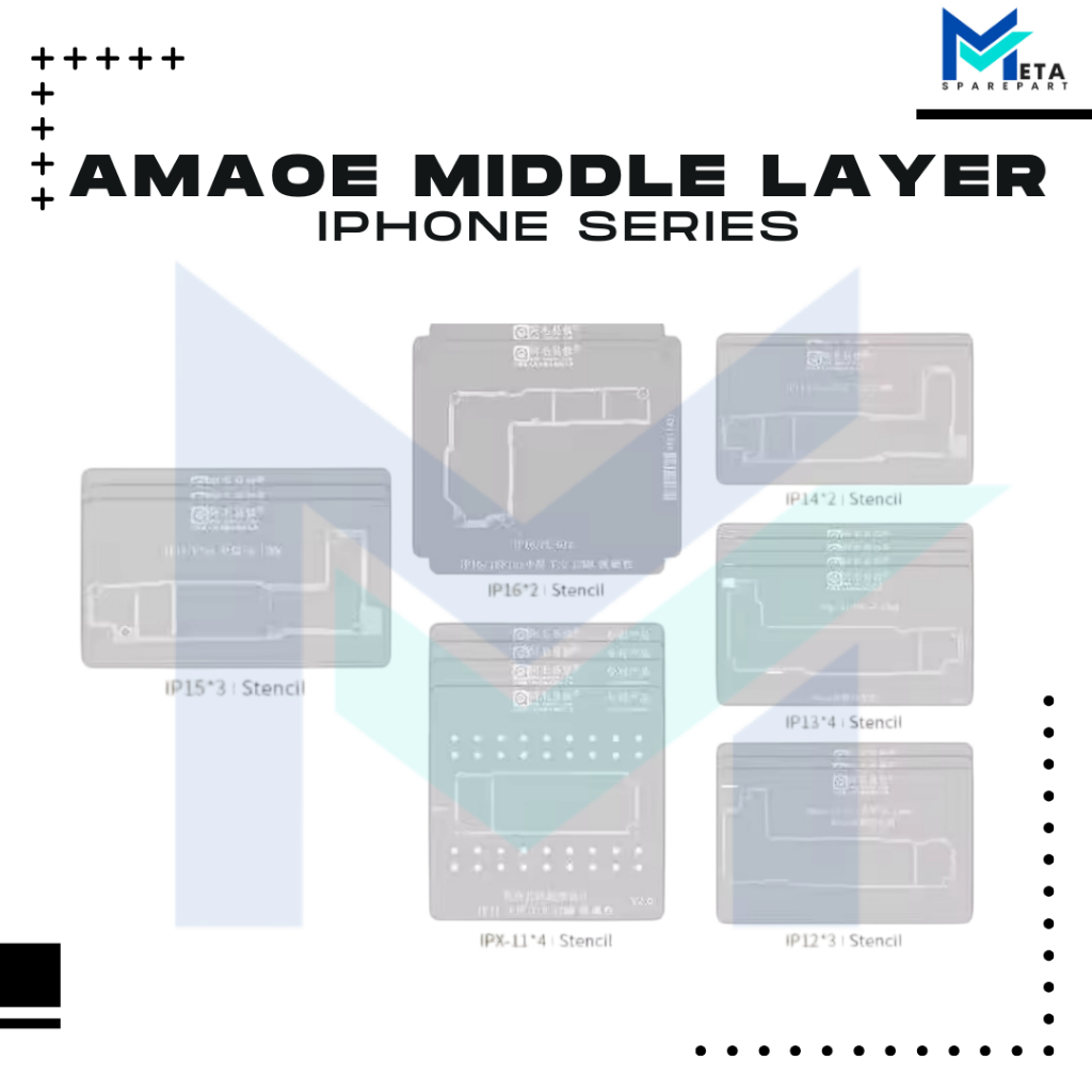 Jual AMAOE MIDDLE LAYER IPHONE / PLAT CETAK MESIN IPHONE | Shopee Indonesia