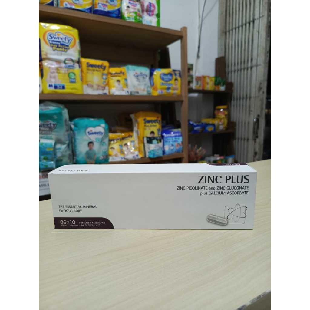 Jual ZINC PLUS KAPSUL @ 1 strip | Shopee Indonesia