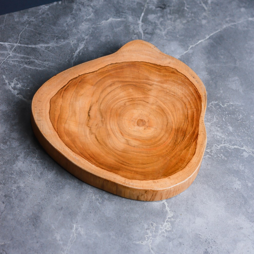 Jual Suradi Talenan Motif Gelondong Kayu Natural / Wooden Cuttingboard ...